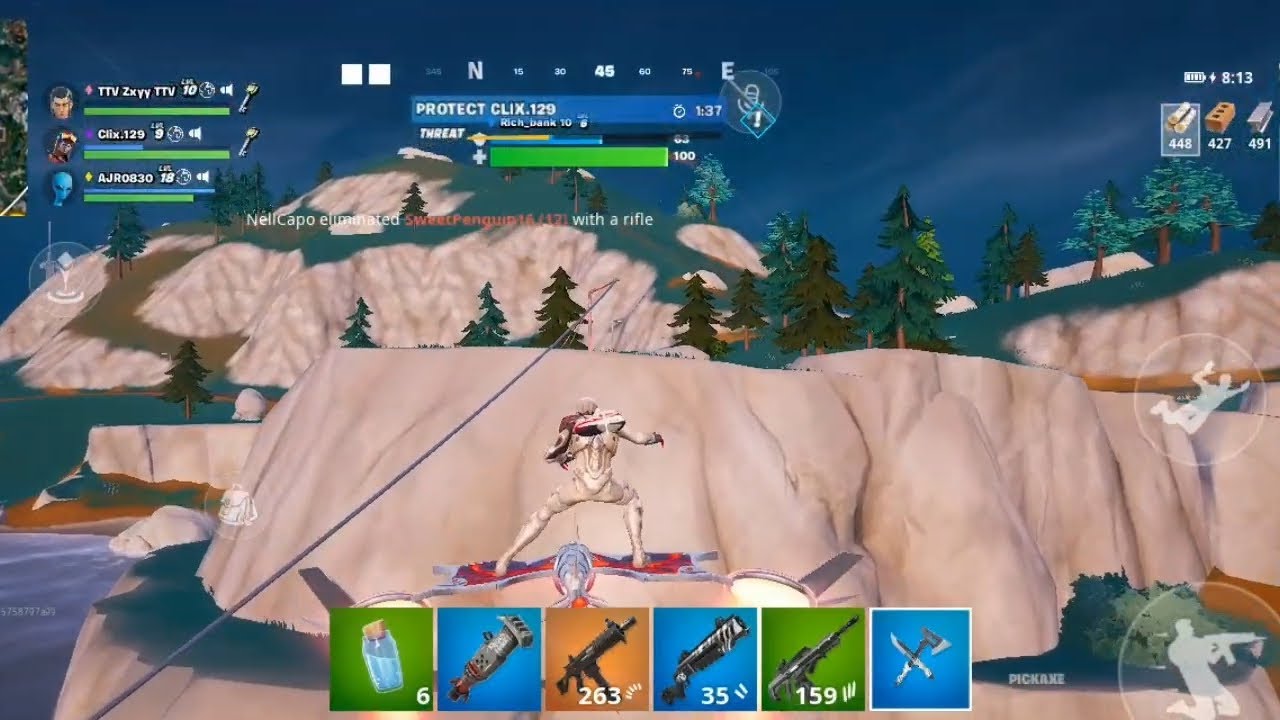 Fortnite mobile GeForce Now - YouTube