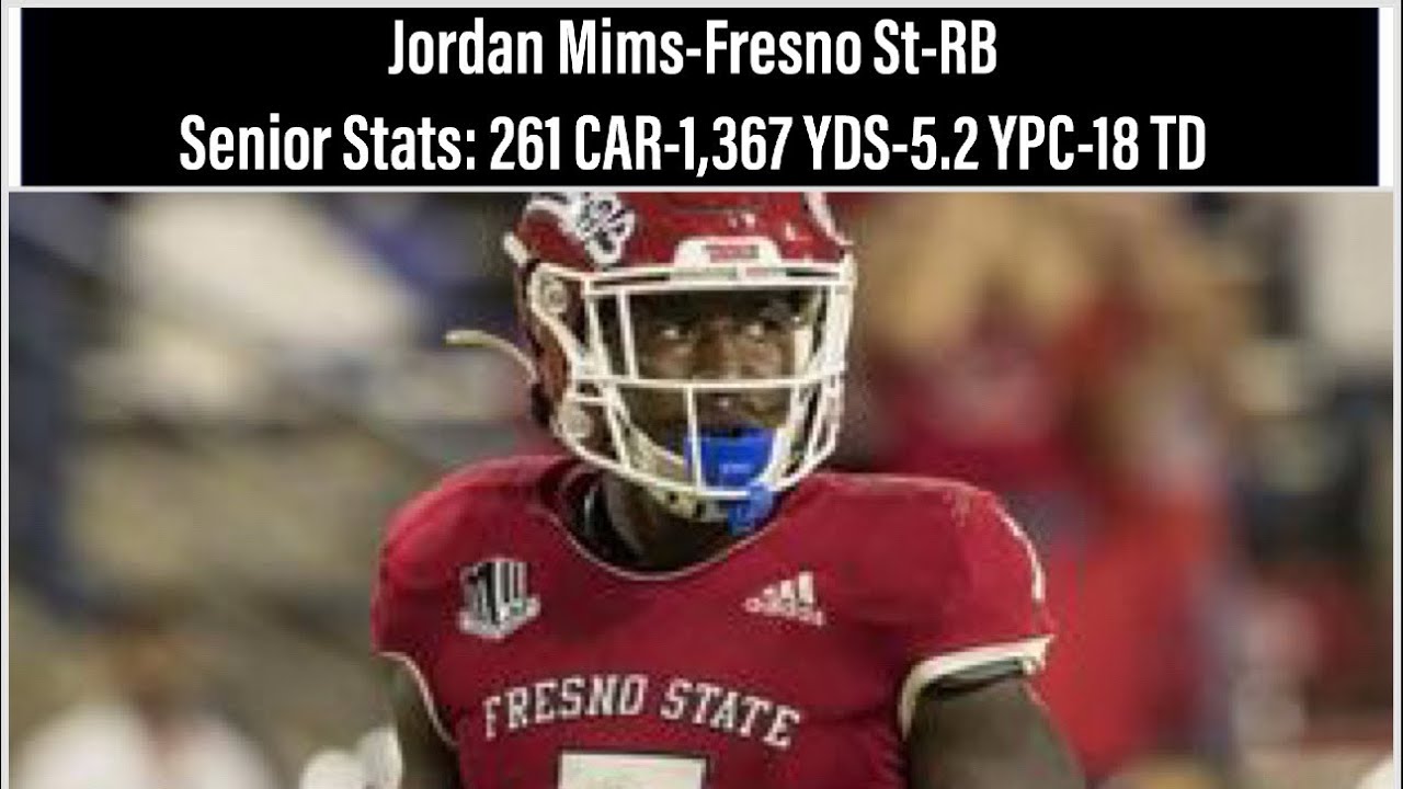 Jordan Mims Senior Season Highlights -Fresno St RB-2022-2023 CFB - YouTube