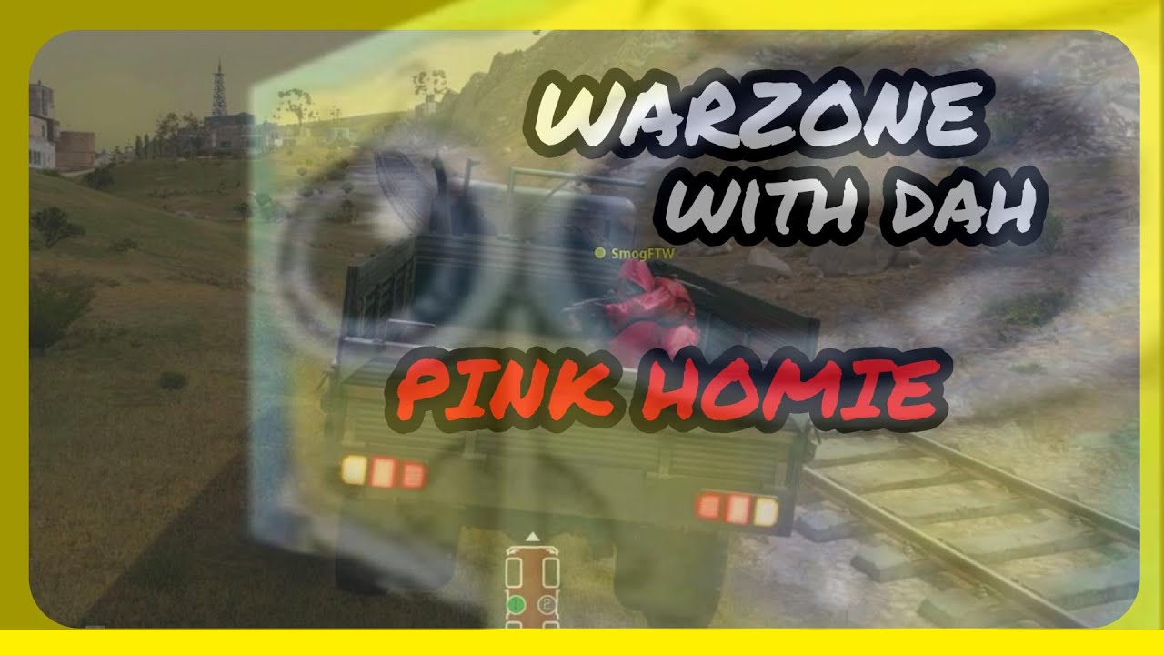 WARZONE with dah PINK HOMIE - YouTube