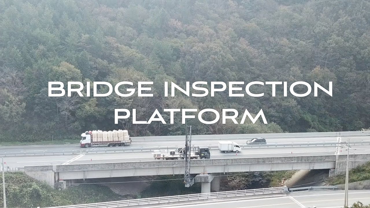 FOR SAFE BRIDGE | BRIDGE INSPECTION PLATFORM | ZEDA-B2400 - YouTube