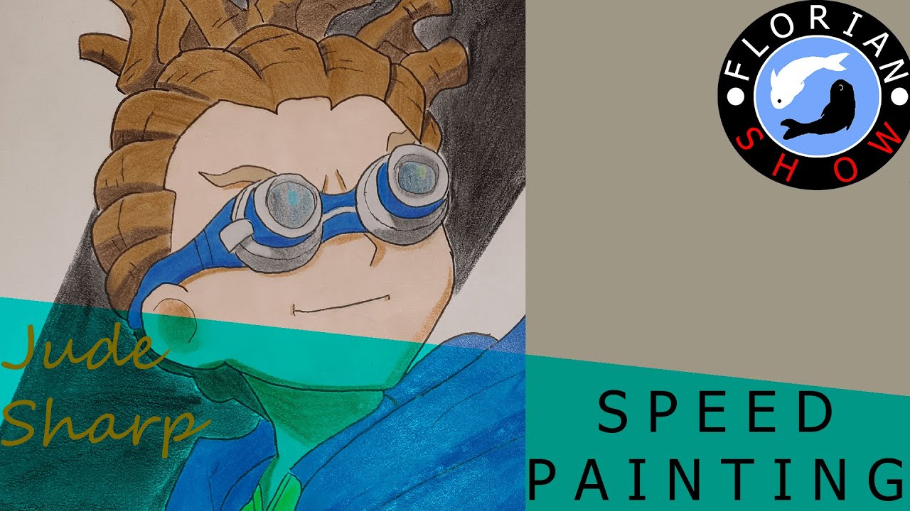 SPEEDPAINTING#15-Jude Sharp (Inazuma Eleven) - YouTube