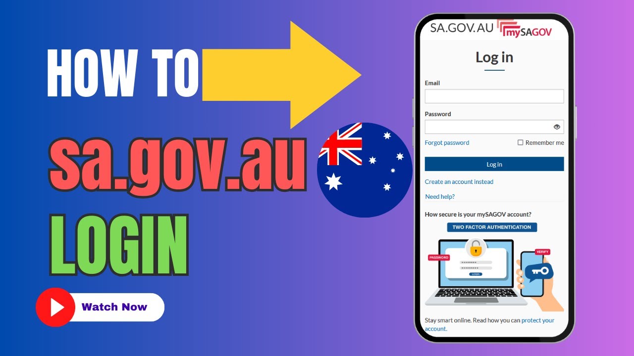SA Gov au Login: ⏬👇 How to mySAGOV Account and App Login? #mySAGOV # ...