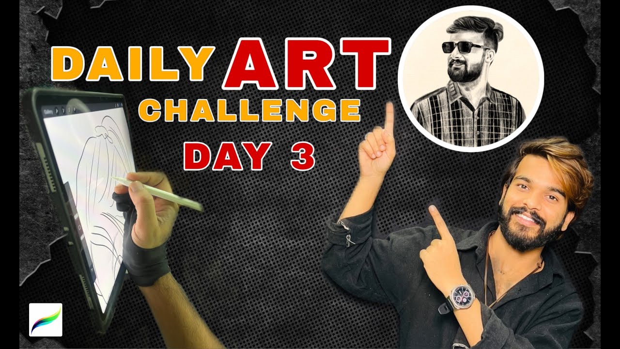 Daily art challenge day 3 | pencil sketch tutorial | sagart gallery ...
