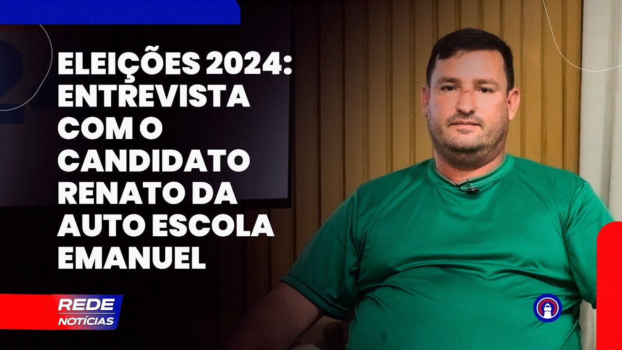 Confira a entrevista do Renato da Auto Escola Emanuel, Candidato a Prefeito de Paranaguá - YouTube