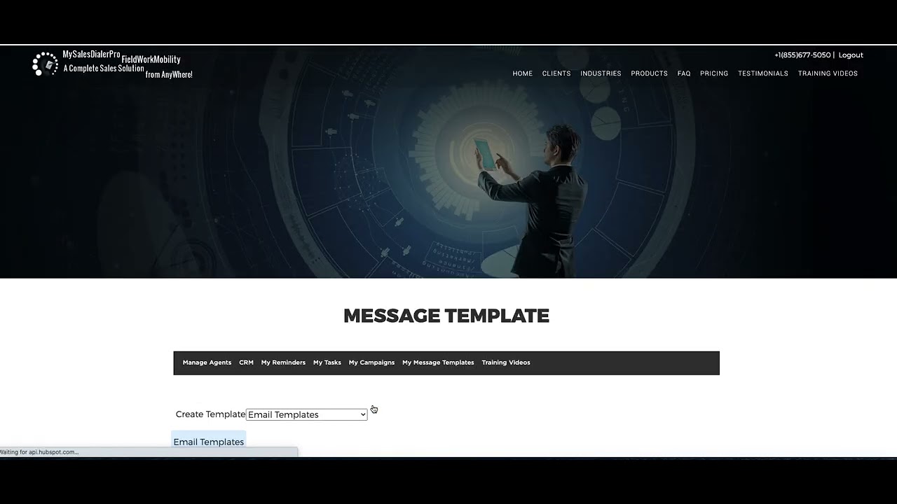 How to use email template in mysalesdialer to send personalized emails ...