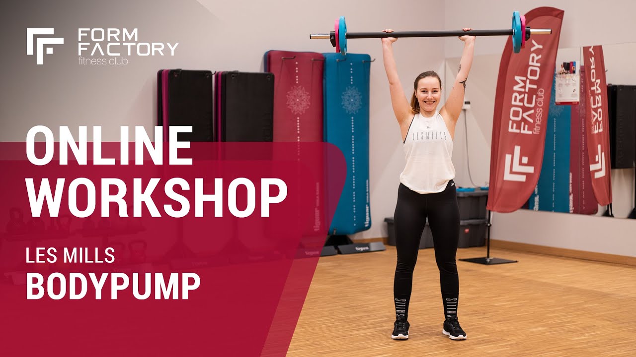 ONLINE WORKSHOP | BODYPUMP | clean and press, power press - YouTube