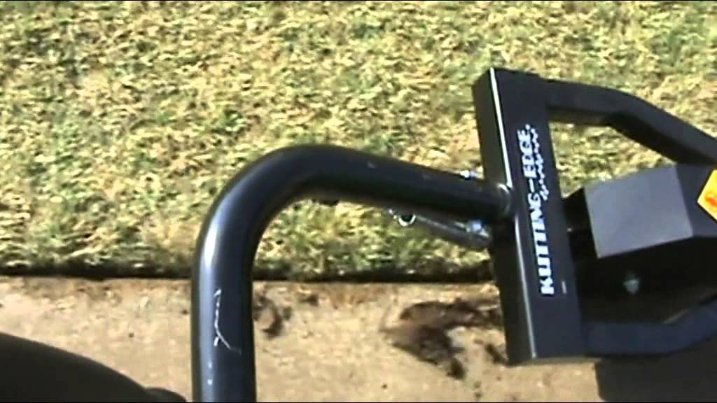 GAS POWERED EGDER FOR JOHN DEERE GATOR - YouTube