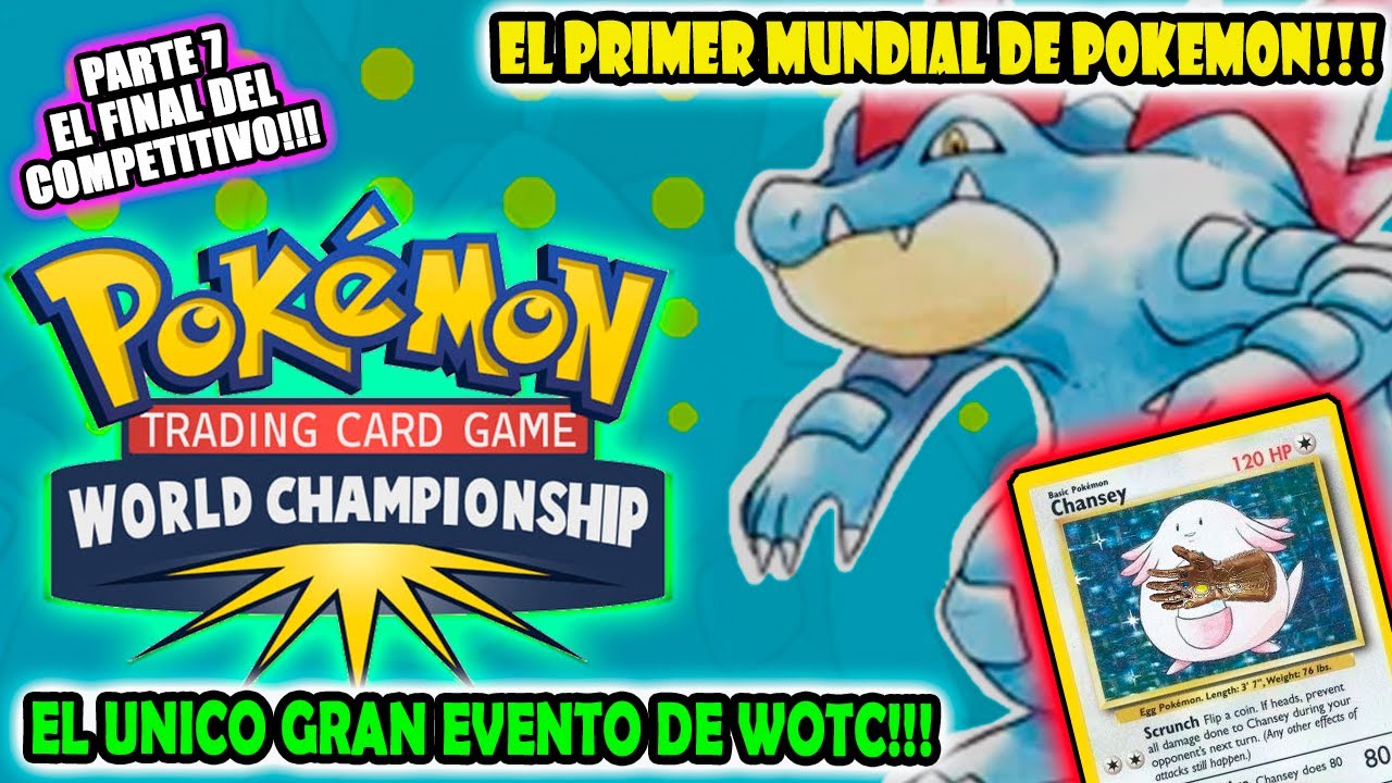 Cual Fue el Primer Mundial de Pokemon TCG??? - Historia Pokemon TCG ...