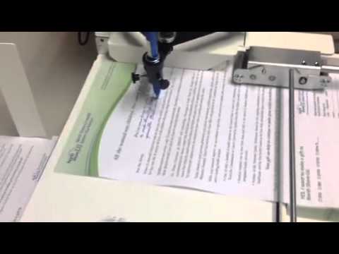 Autopen close up - YouTube