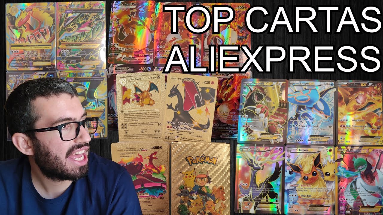 🔝TOP 5 MEJORES cartas POKEMON compradas en Aliexpress🈵 - YouTube