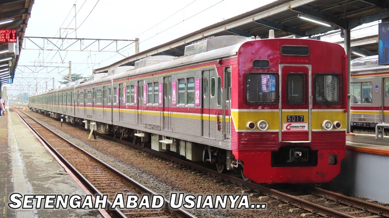 KRL TERTUA DI LINTAS, SETENGAH ABAD USIANYA !! Menjenguk TM 5000 dan ...