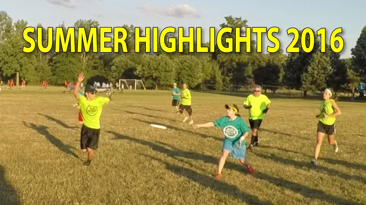 Ultimate Frisbee Highlights Summer 2016 - Emily Cohen - YouTube
