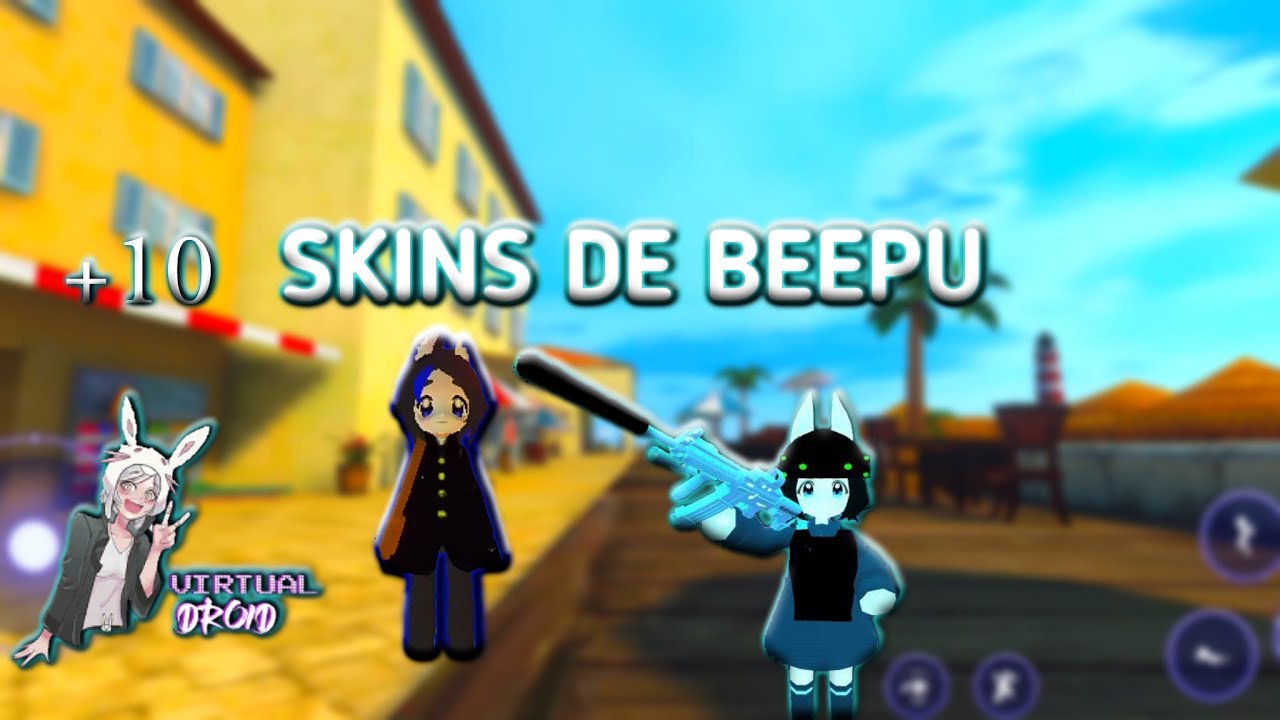 TOP 10 SKINS DE BEEPU PARA O VIRTUAL DROID 2 - YouTube