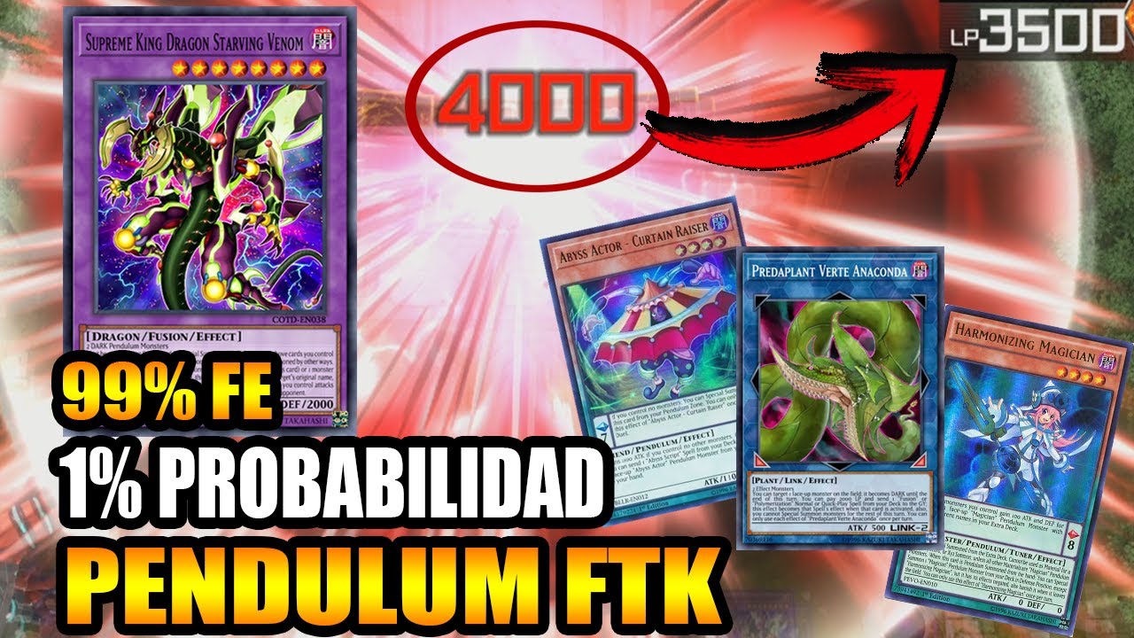 Deck Pendulum Magician Performapal FTK FUN Yu-Gi-Oh! MASTER DUEL - YouTube