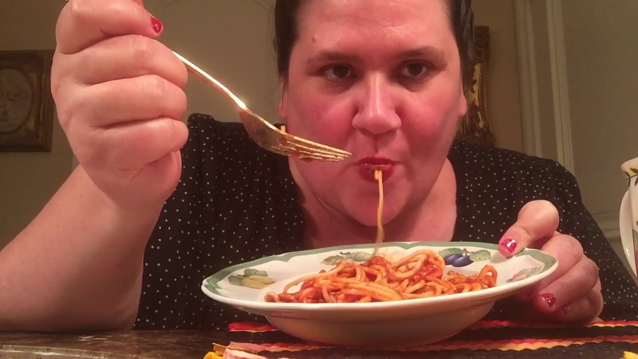 ASMR Spaghetti - Slurping - YouTube