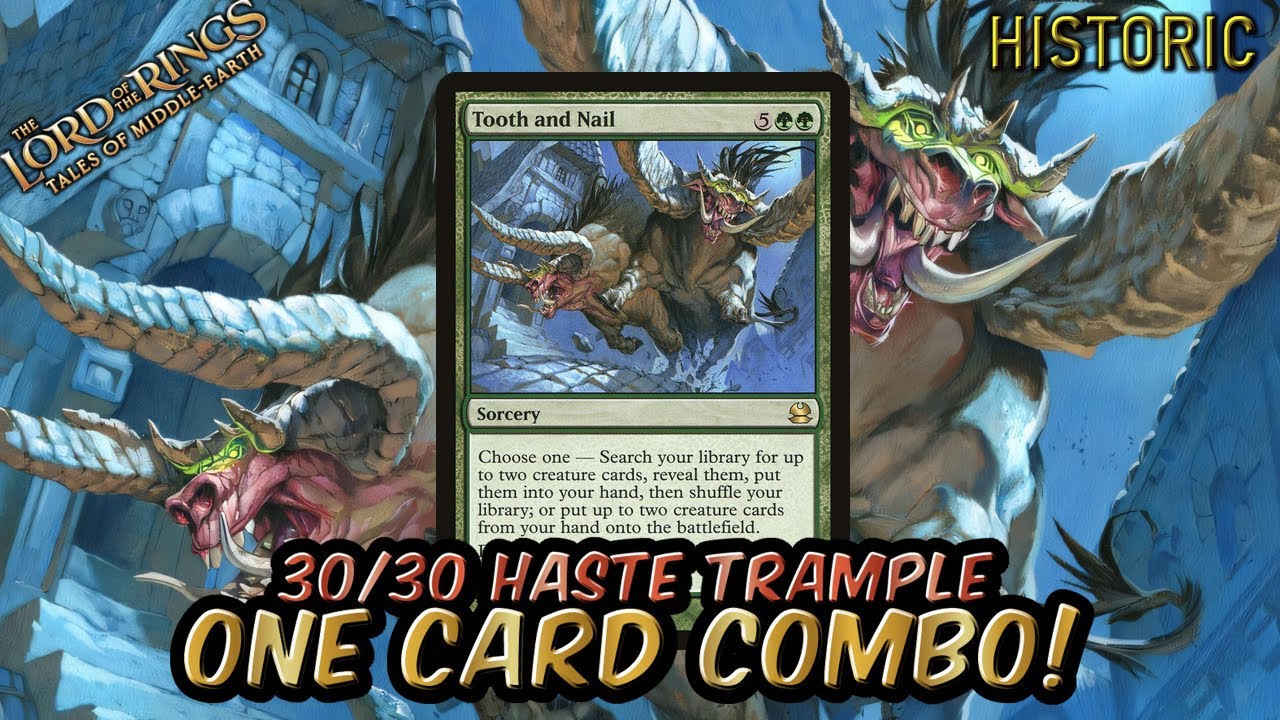 Tooth and Nail Devotion - One Card Combo is here! | Historic BO3 Ranked ...
