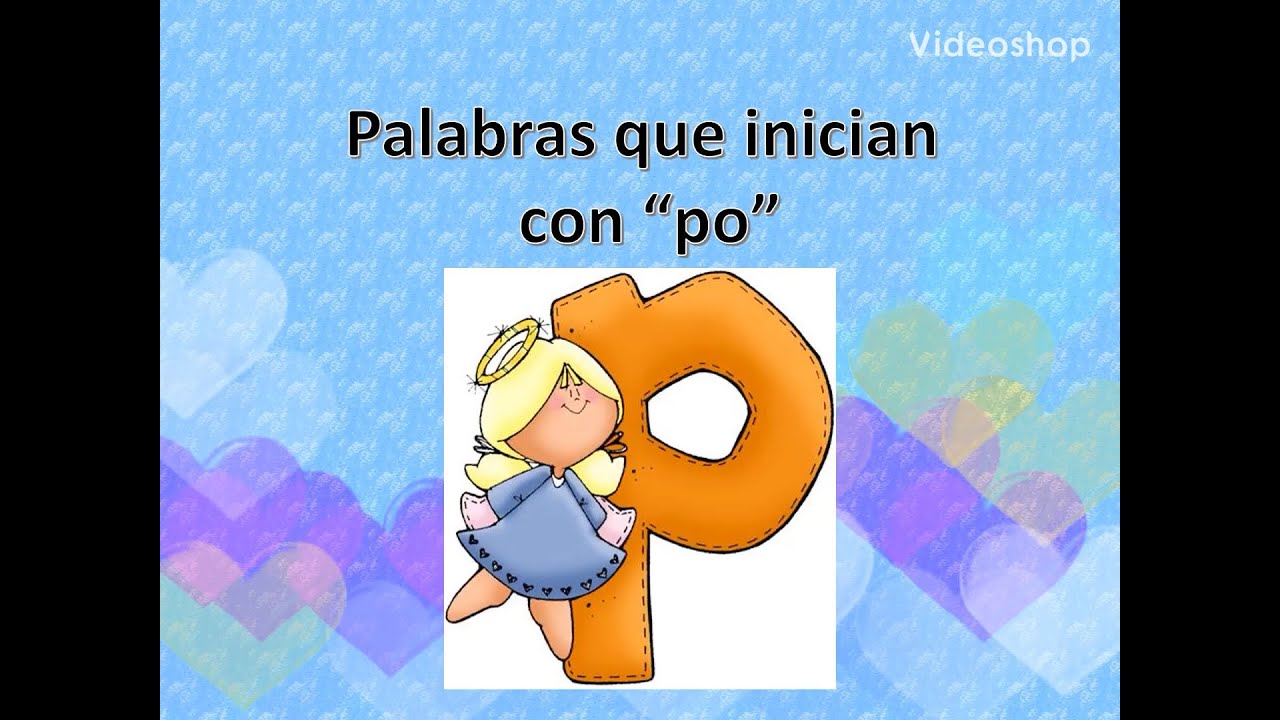 Palabras que comienzan con PO - YouTube