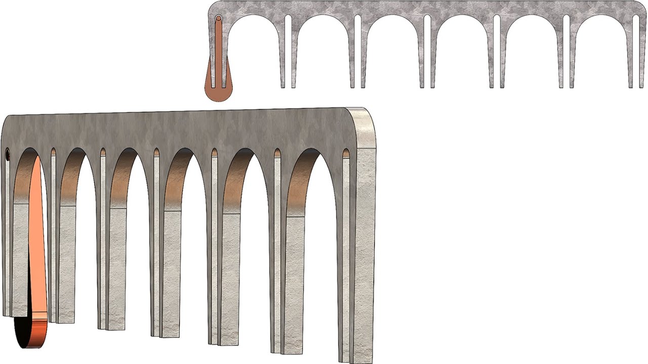 Mechanism 4 SolidWorks : Linear Geneva drive - YouTube