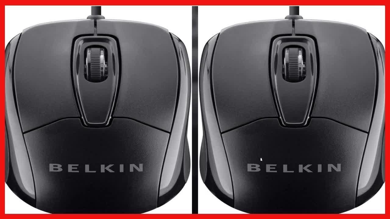 Great product - Belkin 3-Button Wired USB Optical Mouse with 5-Foot ...