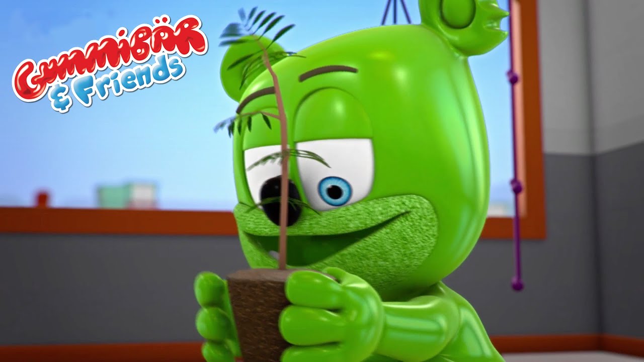 Gummy Bear Show 6 "MACARONI PLANT" Gummibär And Friends - YouTube