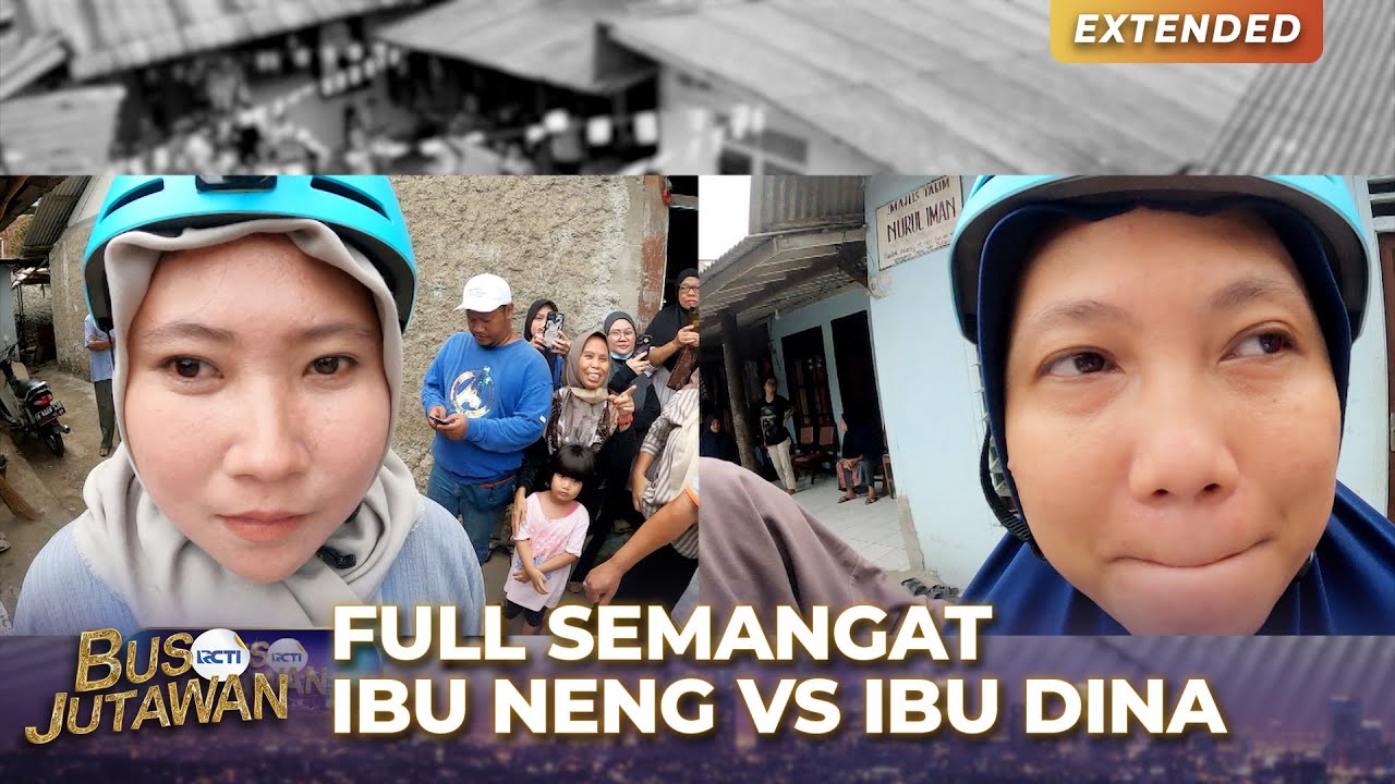 FULL SEMANGAT! Inilah Keseruan Ibu Neng Melawan Ibu Dina | BUS JUTAWAN ...