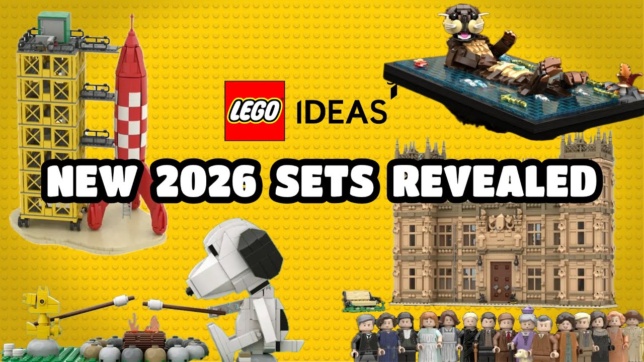 New LEGO Ideas Sets for 2026 Revealed - YouTube