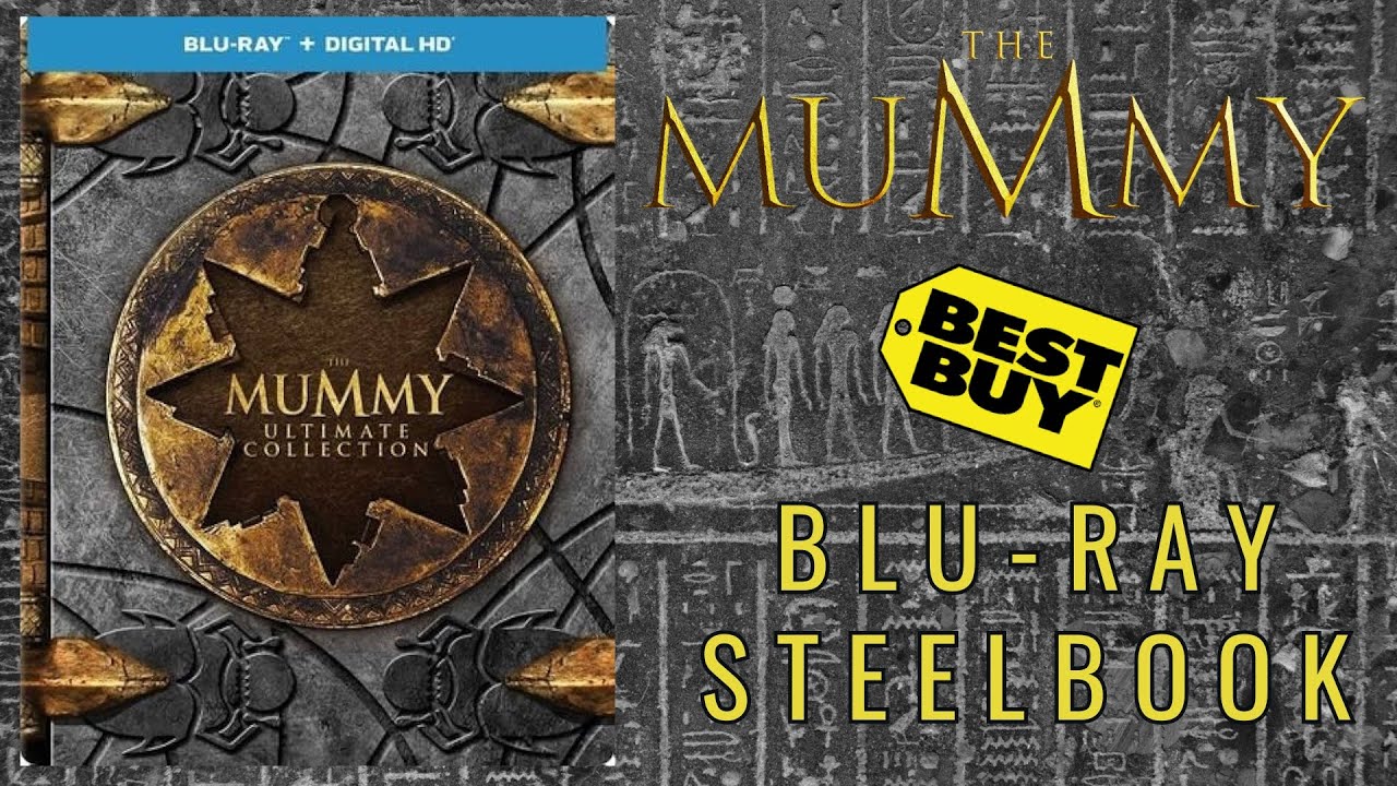 The Mummy Ultimate Collection Best Buy Exclusive Blu-ray Steelbook ...
