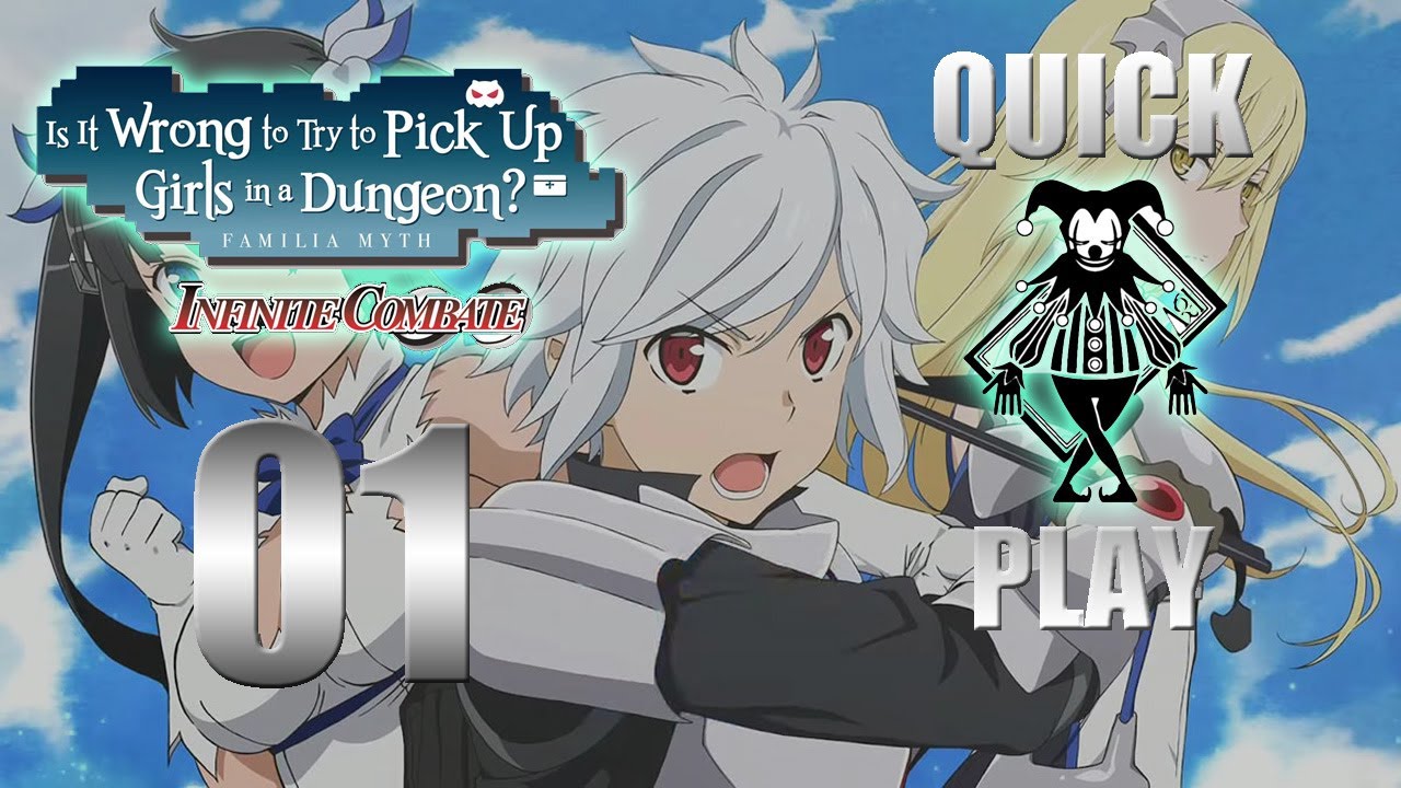 Starting the dungeon! Welcome to Orario! | Danmachi Infinite Combate ...