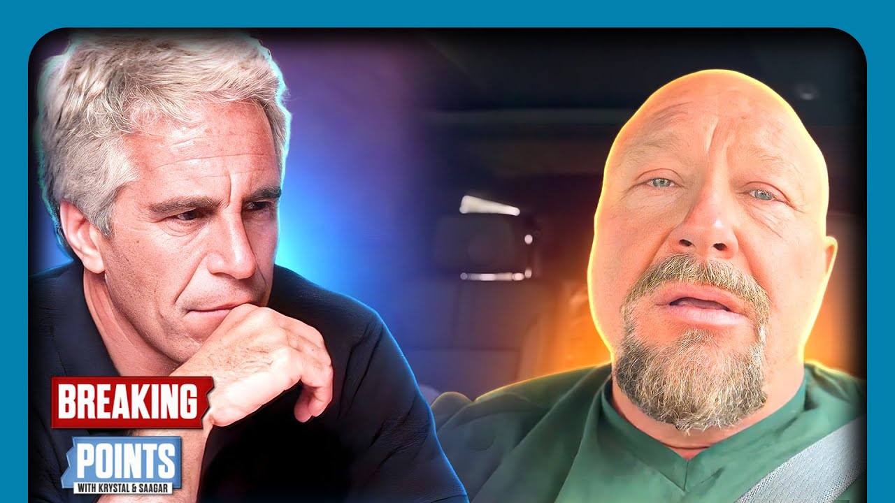 Alex Jones CRIES, PUKES In Epstein Coverup Meltdown - YouTube