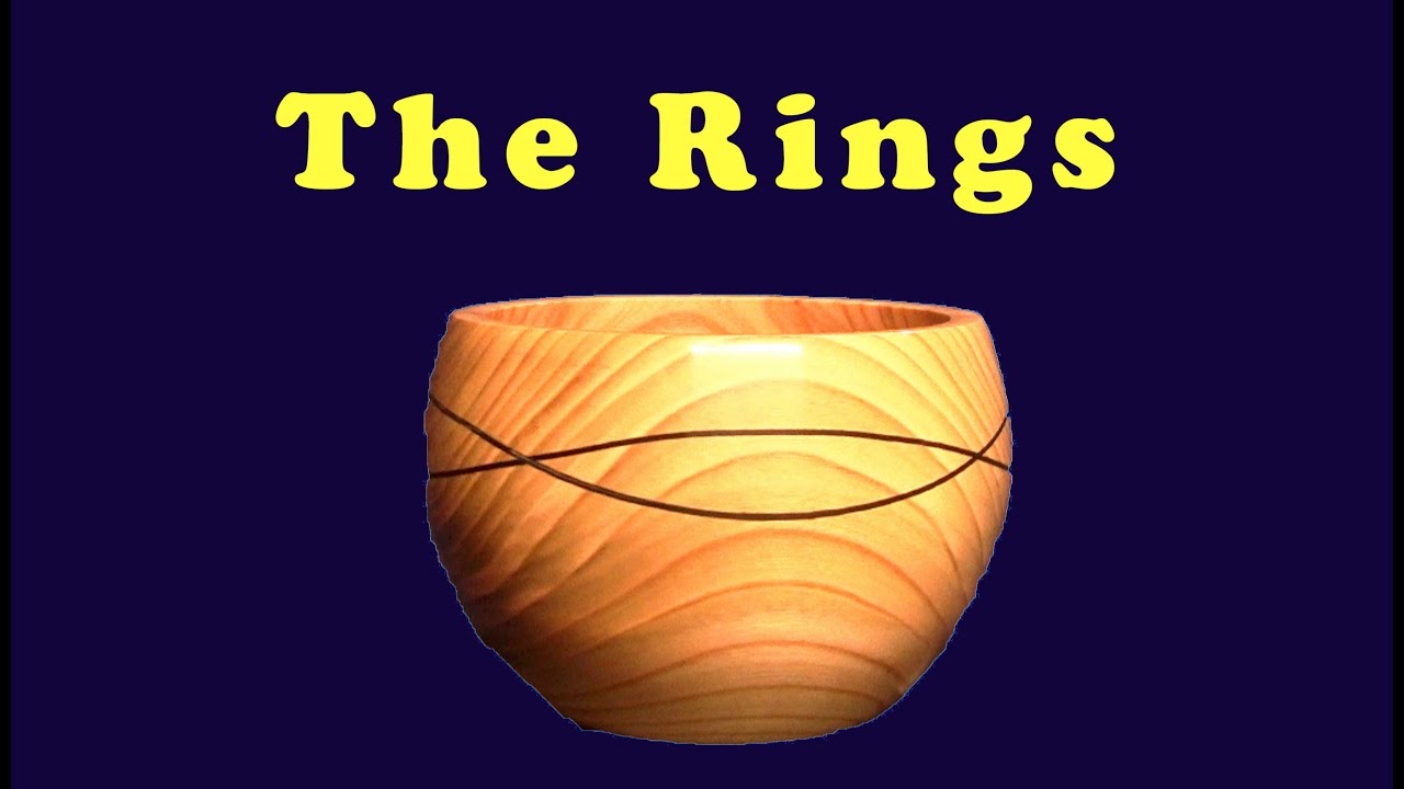 The Intersecting Rings Wood Turning Wave Bowl - YouTube