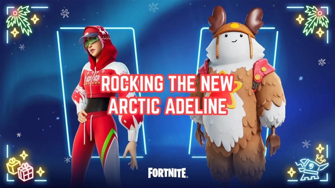 FREE ARCTIC ADELINE SKIN - Get it Now in Fortnite! - YouTube