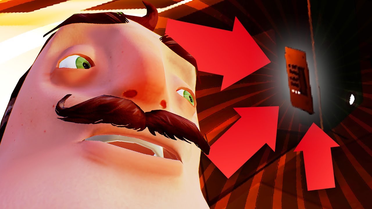 NEW SECRET HIDDEN CODE PANEL IN THE BASEMENT!! (Hello Neighbor Secrets ...