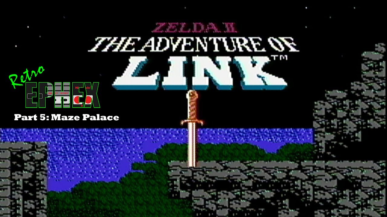 Zelda 2: The Adventure of Link - Part 5: Maze Palace - YouTube