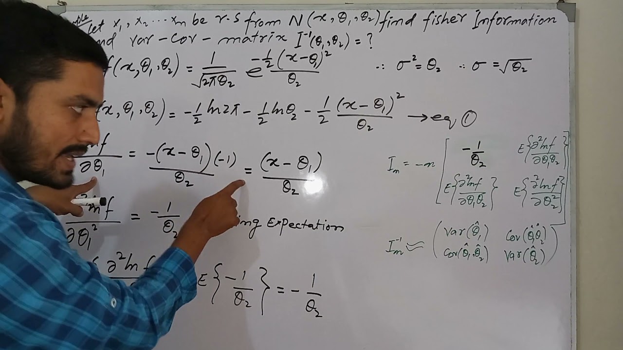 Information Matrix and Variance-Covariance Matrix for Normal ...