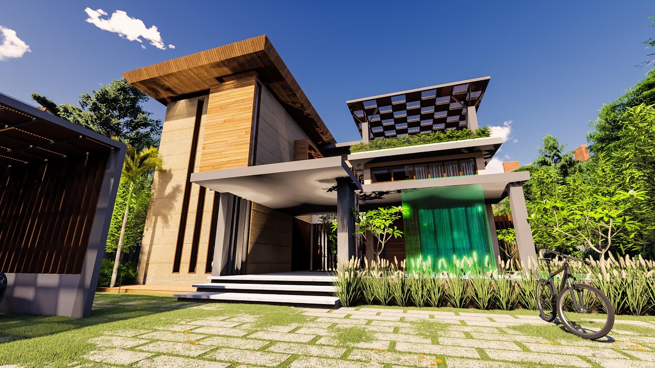 A 4 bedroom modern contemporary nature friendly home - "Villa Ne'mah ...