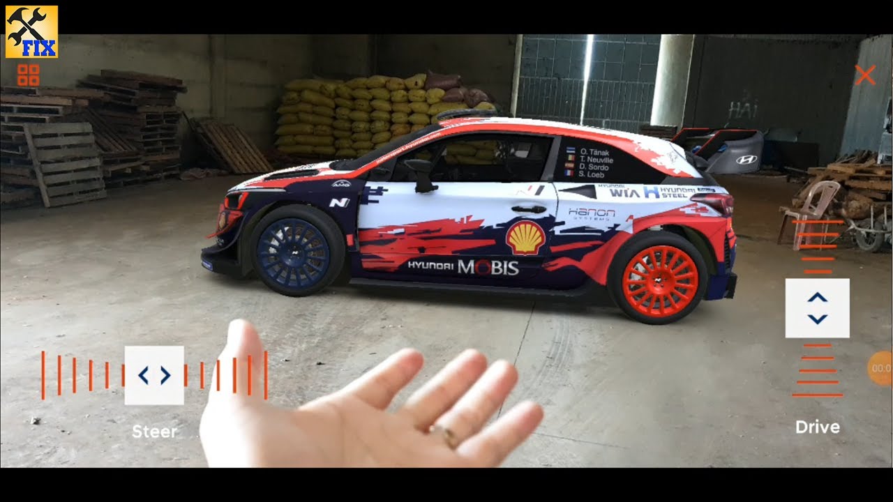 How to control a car with AR technology on your phone - YouTube