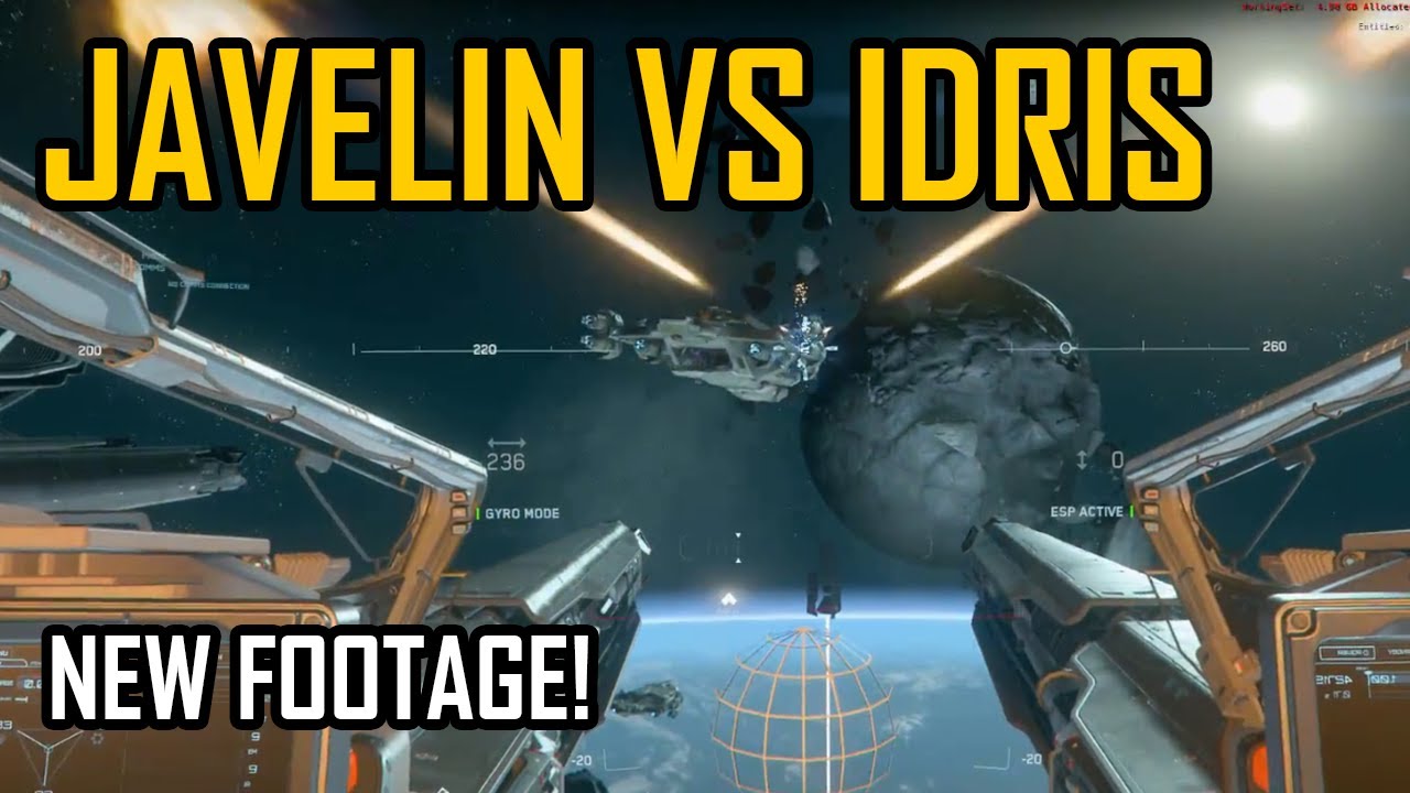 Star Citizen's largest ship: Javelin in action - YouTube