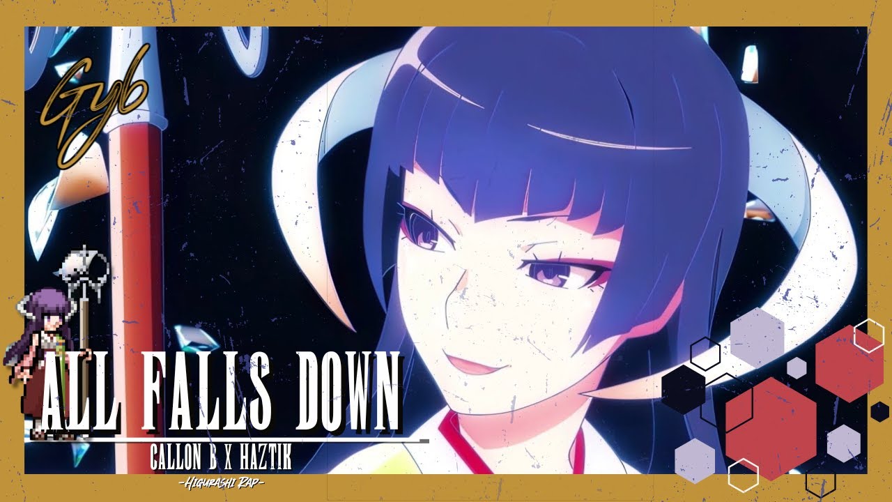 Higurashi Rap | All Falls Down | Callon B x HazTik - YouTube