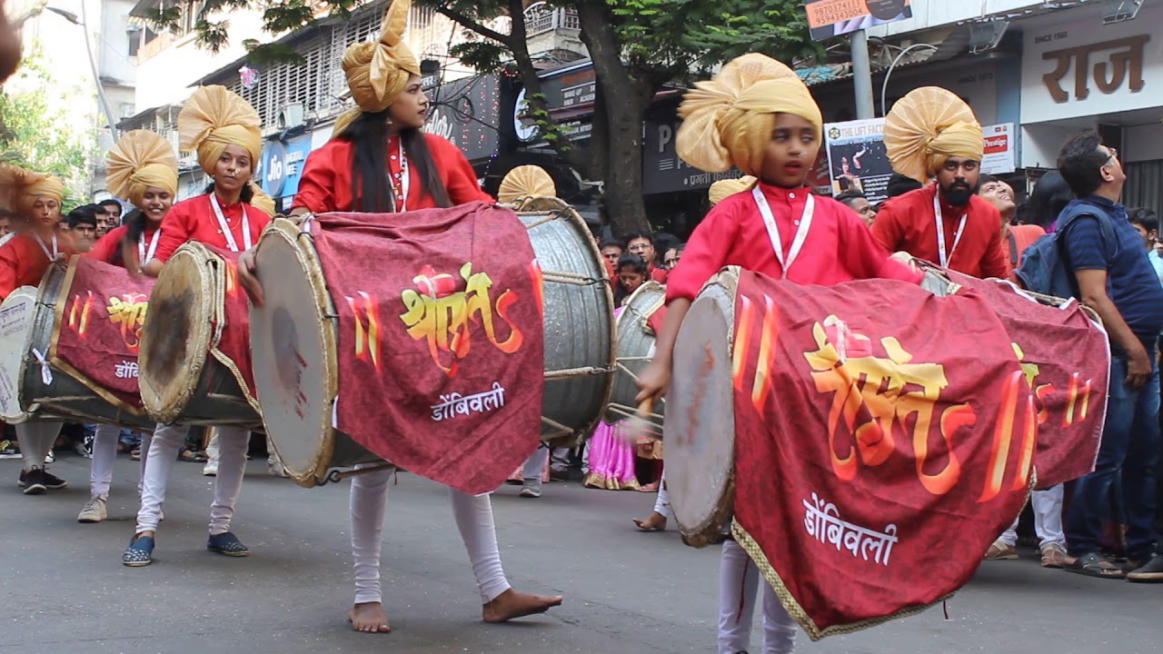 Shrimant Dhol Tasha Pathak, Diwali Pahat | Phadke Road, Dombivali 4 ...