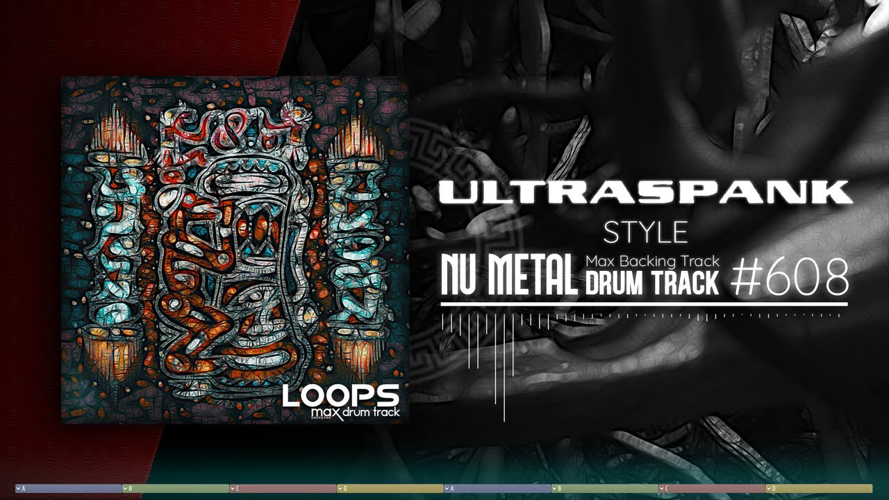 Nu Metal Drum Track / Ultraspank Style / 90 bpm - YouTube