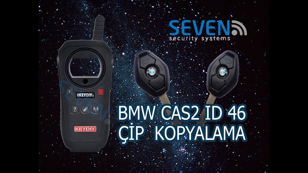 Keydıx X ile BMW Çip Kopyalama - YouTube