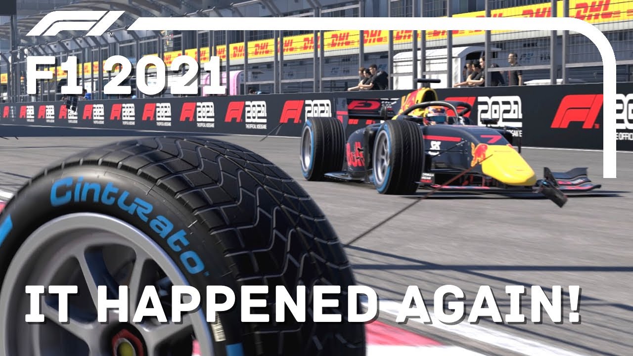My Tyre Rips Off The Tether… Again!! | F1 2021 Game - YouTube