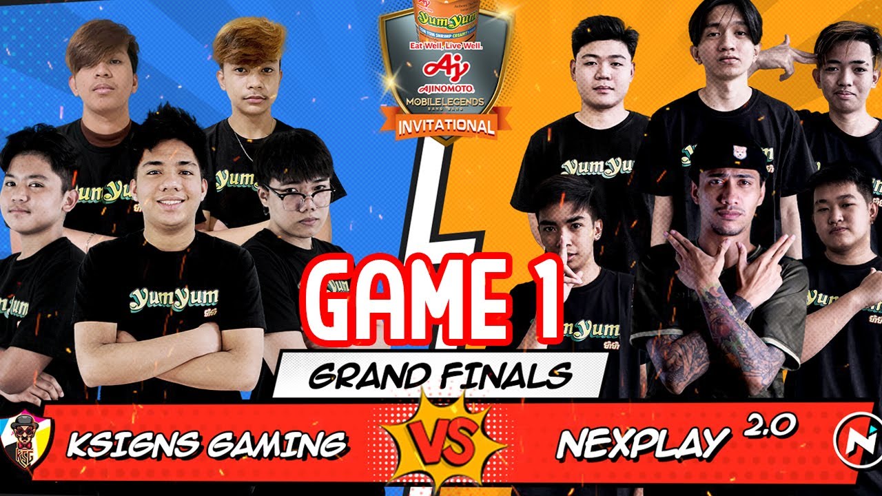 GAME 1 - NXP 2.0 VS Ksigns Gaming GRANDFINALS - YouTube