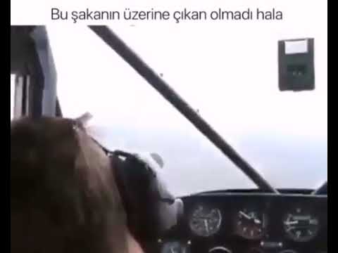 Uçakta pilot bayılırsa (kaptandan büyük şaka)