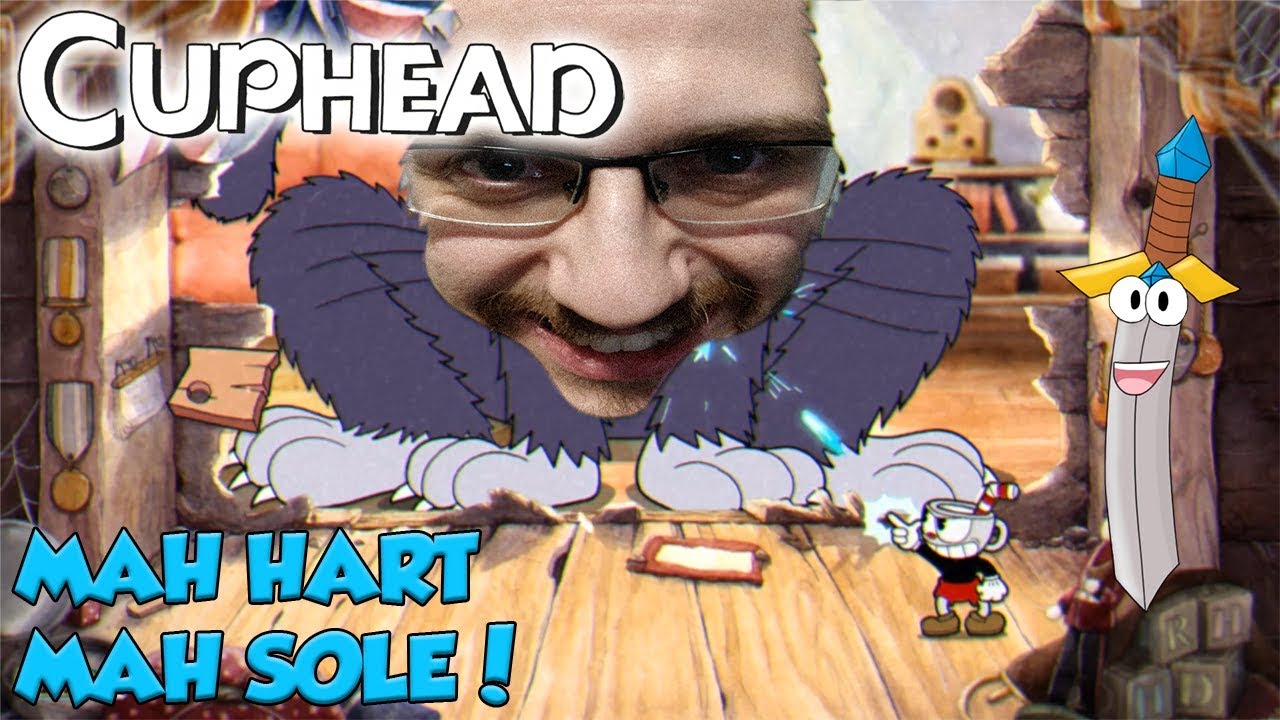MAH HART, MAH SOLE! - Cuphead #6 - Cuphead No Upgrades Run And Death ...
