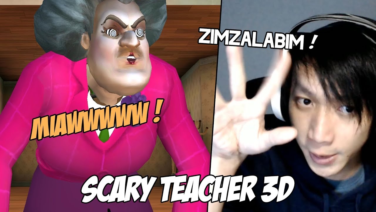 Simsalabim Jadi Kucing ! 🤣 - [ Scary Teacher 3D ] #10 Indonesia - YouTube