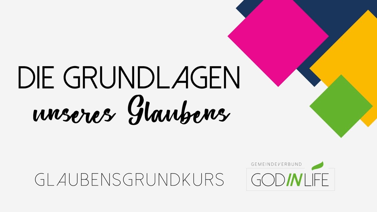 Bergeversetzender Glaube - Simon Ziegler - Bibellehrabend der God in ...