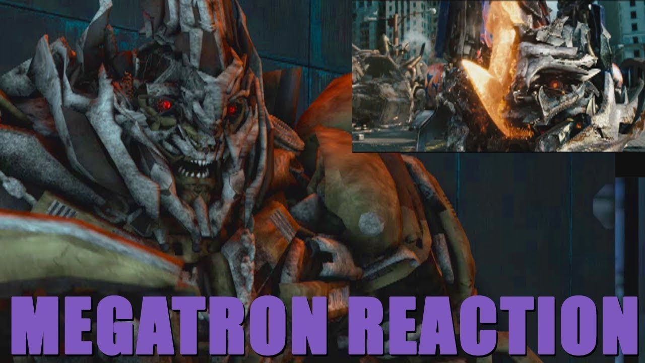 Megatron Reacts to his destruction in Transformers: Dark of the Moon ...