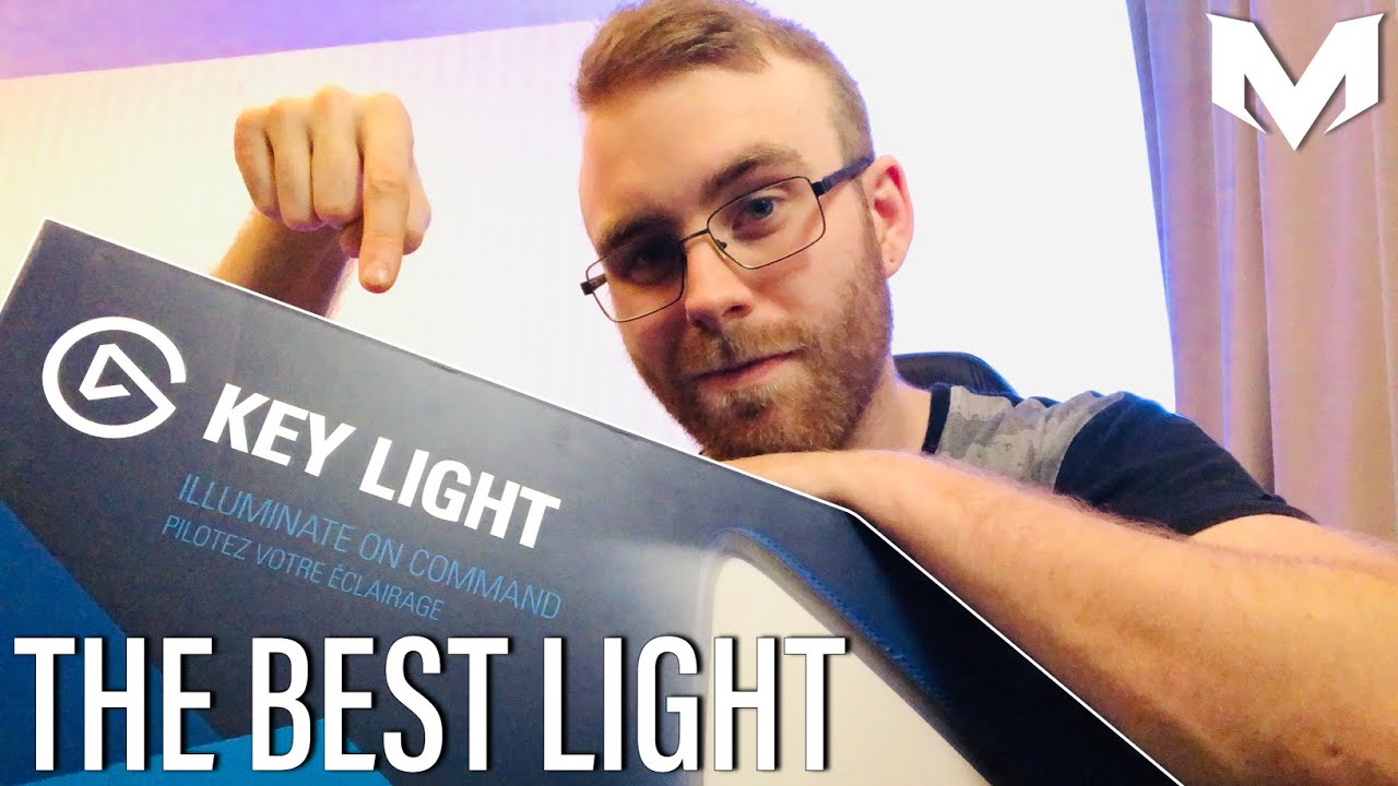 The Best Lights for Streaming? Elgato Key Light - Unboxing! - YouTube