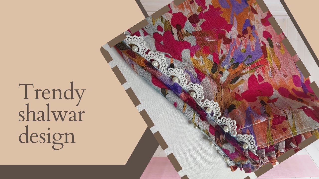 Trendy shalwar design- great for EID! - YouTube
